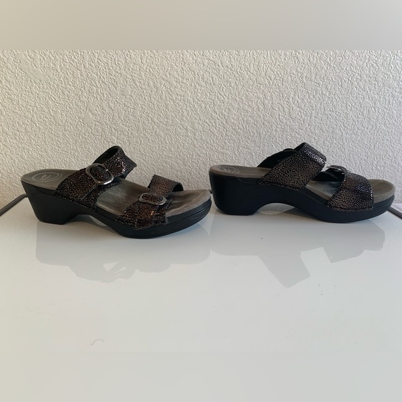 Dansko | Shoes | Dansko Metallic Buckle Sandels | Poshmark